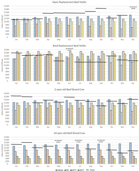 Comparison Of Forecasted And Actual Values From January To December