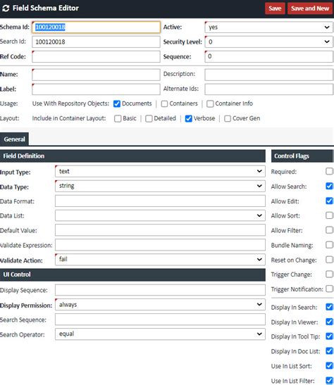 List Definitions And Field Definitions User Guide