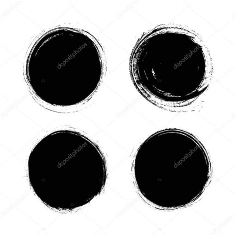 Grunge Circle Textures Grunge Circle Texture Stock Vector Igor Vkv 146705653