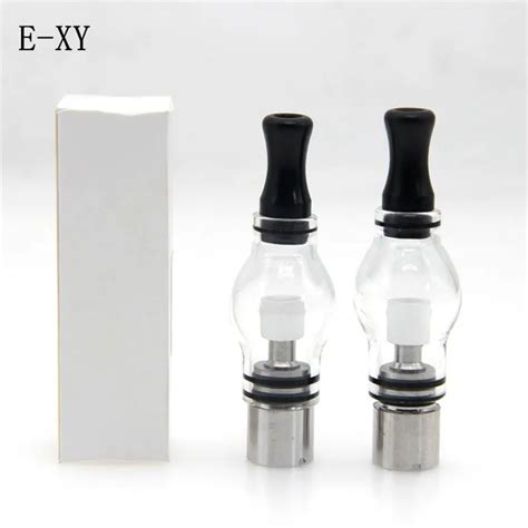 Buy E Xy Glass Globe Tank Wax Dry Herb Atomizer Clearomizer W Ceramic Coil For