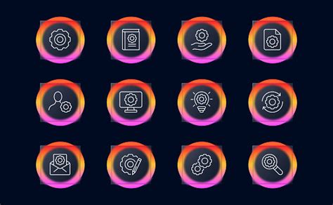 설정 설정 아이콘 기어 제어 슬라이더 드롭 다운 메뉴 노트북 손 돋보기 전화 머리 화살표 다운로드 수정 수리 건설 하드웨어 소프트웨어 기술 개념입니다 유리 형성 가리키기에