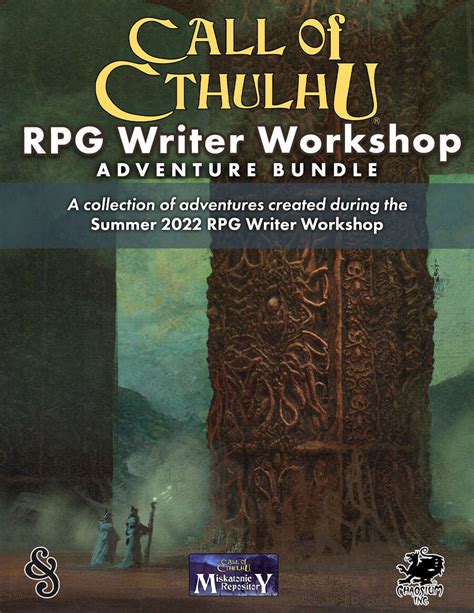 24 Call Of Cthulhu Community Scenarios Rpg Writer Workshop Bundle