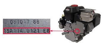 Snow Blower Engine Model Number Search | Briggs & Stratton