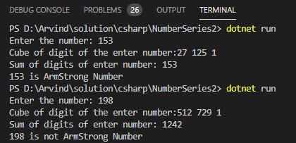 Number Series Codes Using C Part Two
