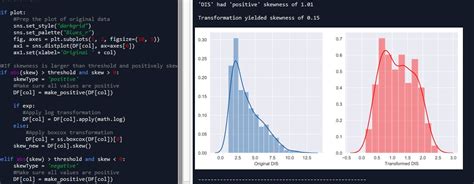 Python Function To Automatically Transform Skewed Data In Pandas