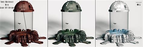 Sci Fi Containment Unit Daz 3d