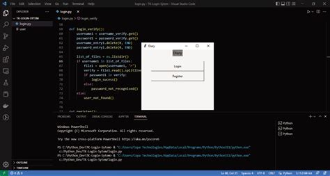github copatech registration and login app with tkinter this is a