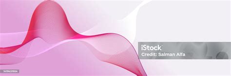 추상 핑크 웨이브 흐르는 배너 배경 디자인 벡터 일러스트레이션 흐르는 입자 파동 동적 모션 스트림 디지털 기술 곡선 0명에 대한