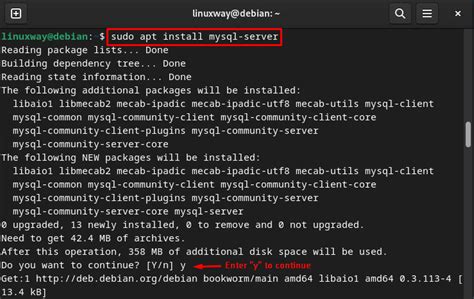 How To Install MySQL On Debian 12 LinuxWays