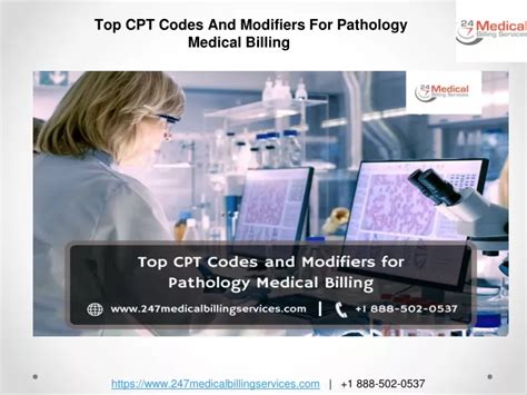 PPT Top CPT Codes And Modifiers For Pathology Medical Billing PowerPoint Presentation ID