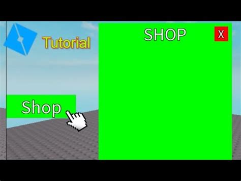 How To Make A Working SHOP GUI Roblox Studio Tutorial YouTube
