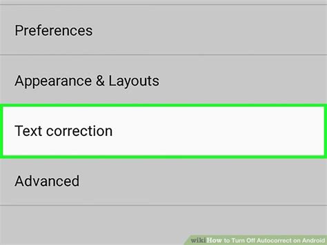 How To Turn Off Autocorrect On Android 6 Steps With Pictures