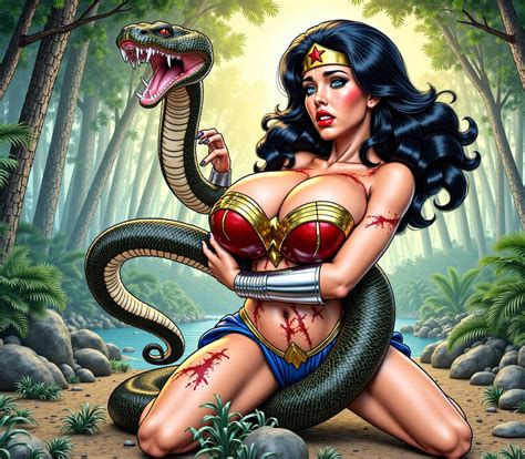 Comic Style Ww Fighting Small Python By Amgine77 On Deviantart