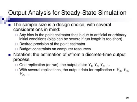 ppt chapter 11 output analysis for a single model powerpoint