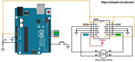 6 Wire Stepper Motor Controller Circuit Circuit Diagram