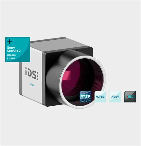 First Ueye Live Camera Model 8 Mp Sony Sensor For Top Image Quality Ids