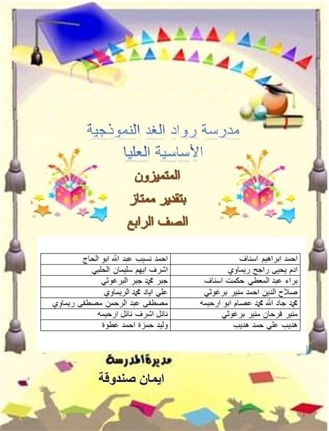 ‎مدرسة رواد الغد مدرسة رواد الغد الاساسية العليا