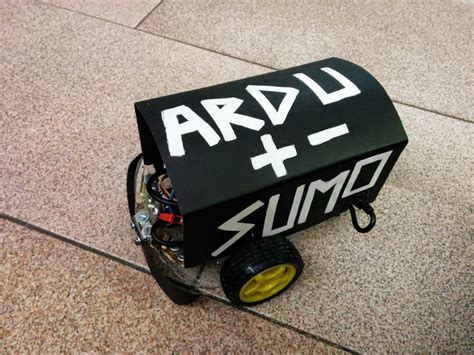 ardusumo robot de sumo controlado con wiiremote proyectos con arduino