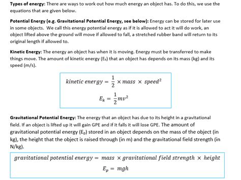 GCSE AQA Physics Revision Notes Teaching Resources