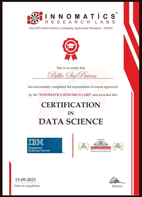 Billa Saipavan On Linkedin Innomatics