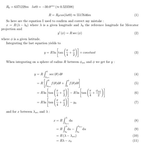 Coordinate System Using Pyproj And Mercator X00 And Y00