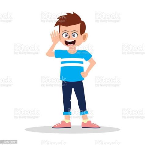 전면 뷰 애니메이션 된 문자 바디의 별도 부분입니다 유행 다양한 보기 포즈와 제스처 만화 스타일 플랫 벡터 일러스트레이션 개념에 대한 스톡 벡터 아트 및 기타 이미지