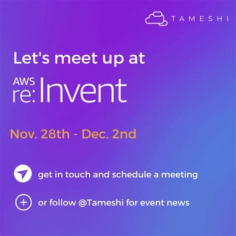 brajan fitas on linkedin join tameshi at re invent 22