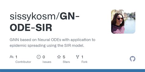 Github Sissykosm Gn Ode Sir Gnn Based On Neural Odes With Application To Epidemic Spreading