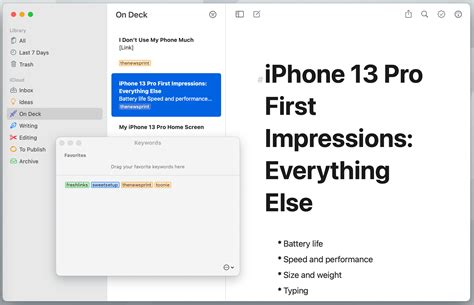 A Complete Ulysses Writing Workflow The Sweet Setup