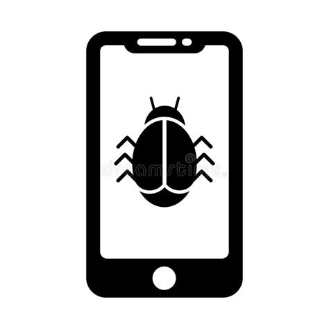 Mobile Bug Icon Stock Illustration Illustration Of Bangladesh 358759732