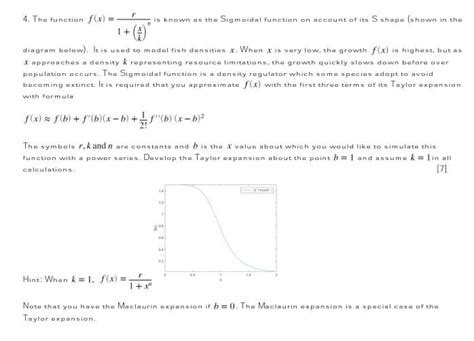 solved 4 the function f x is known as the sigmoidal