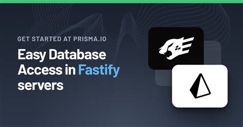 fastify and prisma next generation orm for sql dbs