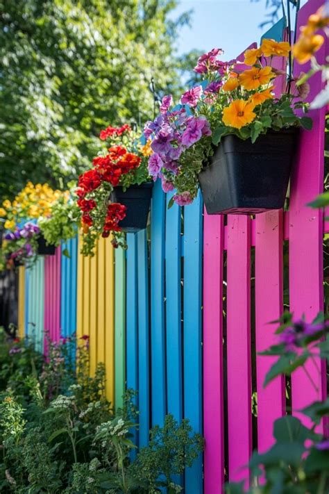 42 Creative Garden Fence Art Ideas To Brighten Your Yard