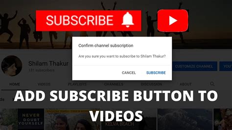 How To Create A Youtube Subscribe Link 2020 Youtube
