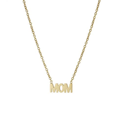 Mom Necklace Gold Necklaces Bud To Rose™