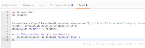 Postman进行简单的base64编码解码请求测试postman Base64编码 Csdn博客