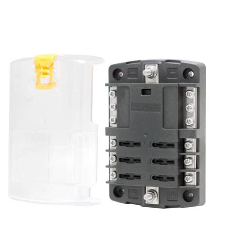 Fuse Panel 6 Fuse Positive Input And Negative Input 100amp Combined R