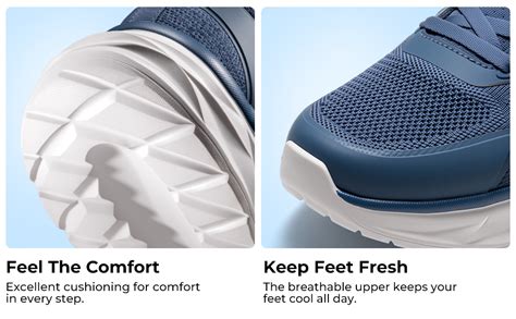 Allswifit Mens Comfortable Walking Lightweight Mesh Shoes