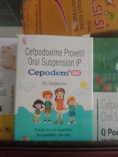 Cepodem 100 Dry Suspension At ₹ 85bottle Gudcef Dry Syrup In North