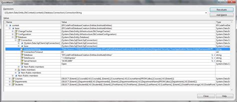 Muhammad Shujaat Siddiqi Entity Framework Code First Connection With