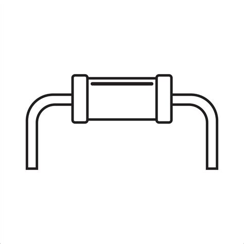 Electronic Components And Microchip Icon Vector Drawing 11132049 Vector Art At Vecteezy