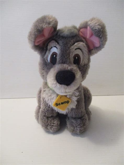 Disney Store The Best Of Show Scamp Dog Plush From Lady And The Tramp 2
