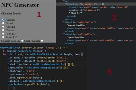 Problem With Adding Radio Button Using Javascript Rlearnjavascript