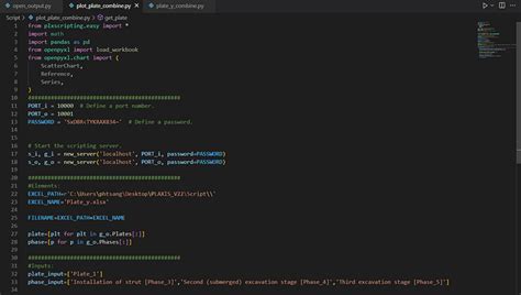 Plaxis Output Visualisation Using Python Pyengineer Automation