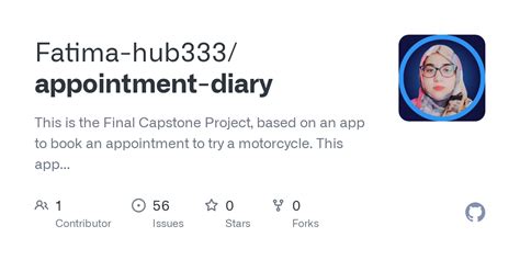 Github Fatima Hub333appointment Diary This Is The Final Capstone Project Based On An App To