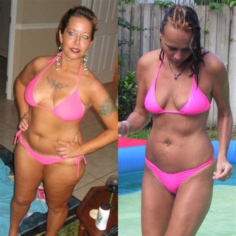 Photo Compare Pink Bikinis Whos Better