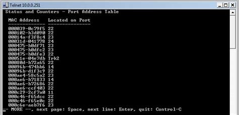 Hp Switch Command To Find Mac Address Verize