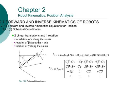 Chapter 2 Robot Kinematics