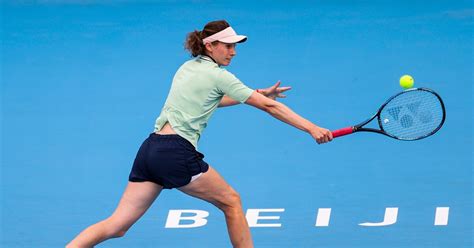 La Española Bucsa Debuta Con Victoria Ante Yao Xinxin Y Avanza A La Segunda Ronda En Pekín Infobae