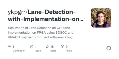 Github Ykpgrrlane Detection With Implementation On Fpga Realization
